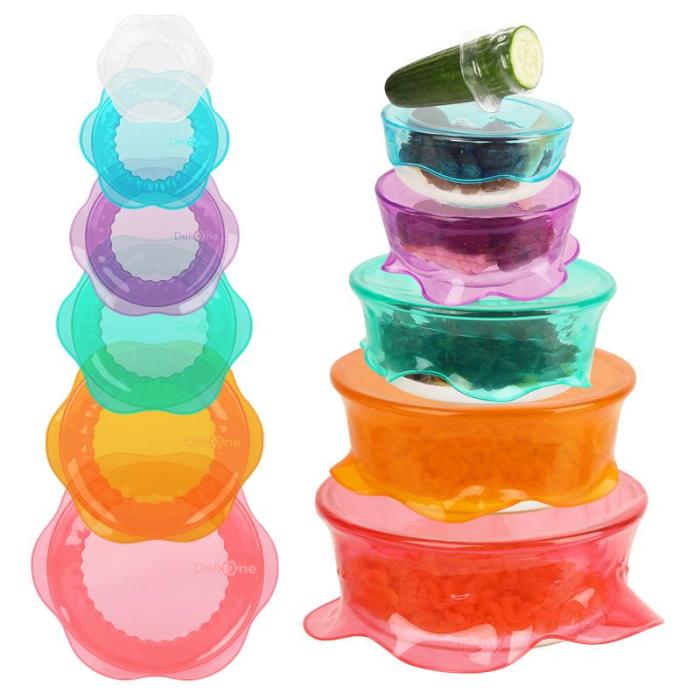 🏆#1 Bestselling🥑Silicone Stretch Lids for Food Storage – charm-cart